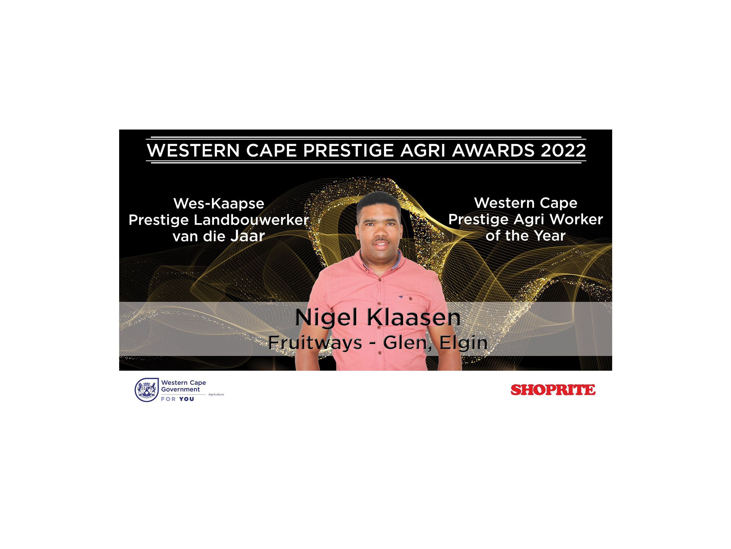 Nigel Klaasen from Elgin wins Western Cape Prestige Agri-Worker of the ...